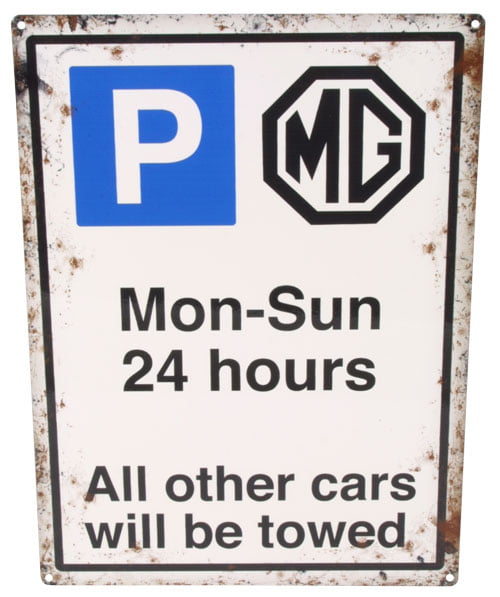Metal Signs Archives - MG Owners Club Shop
