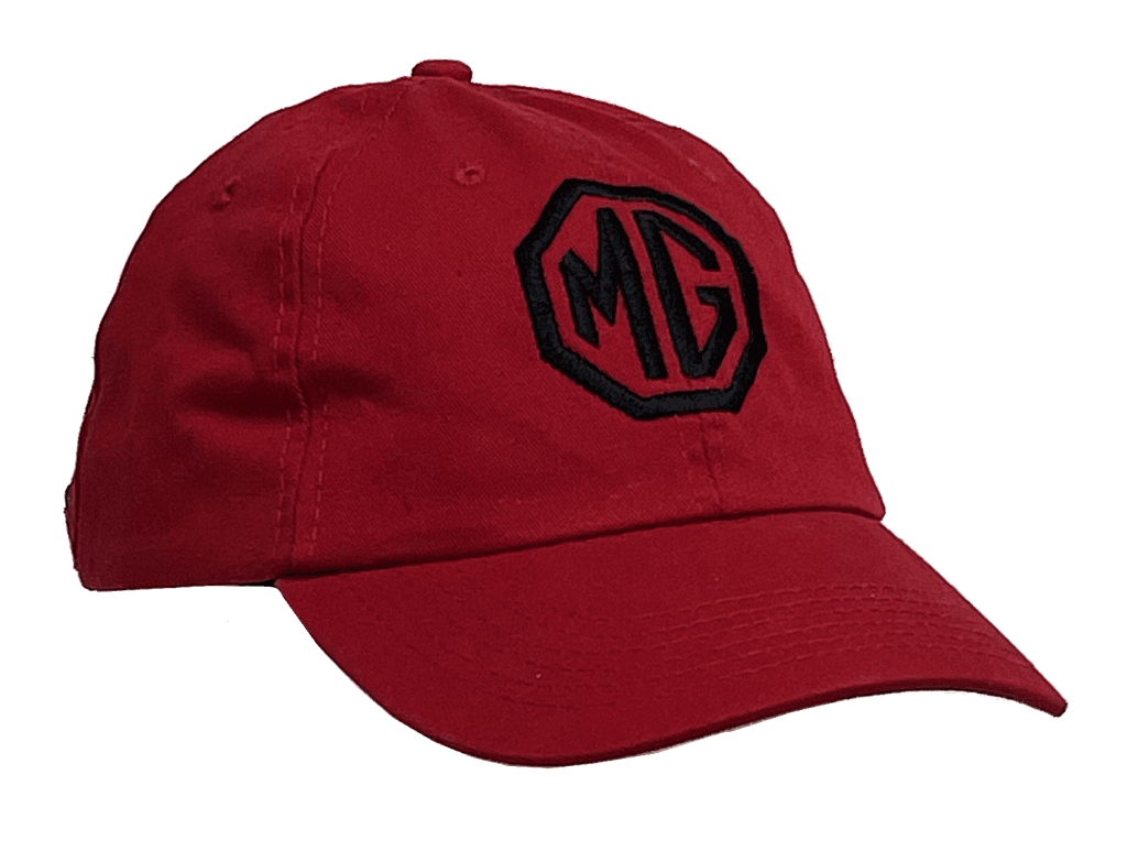 5703 – CRANBERRY WASHED CHINO TWILL CAP – MG Owners Club Shop